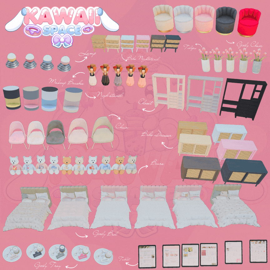 Bedroom Furniture Pack - 170 Props - FiveM Releases - Cfx.re Community