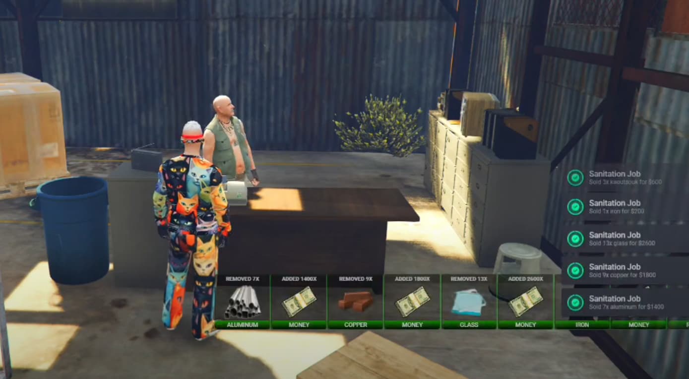 [PAID] Sanitation Job [ESX] - FiveM Releases - Cfx.re Community