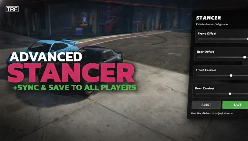 Advanced Vehicle Stance System (ESX / QBCore / Standalone) - FiveM ...