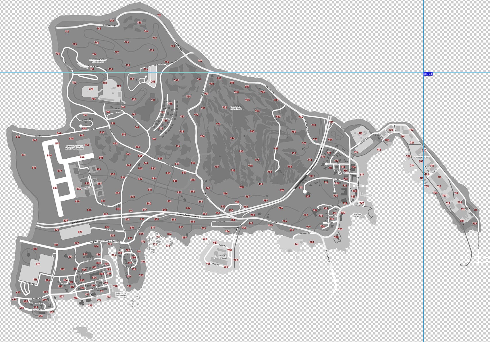 [PAID] [MINIMAP] Postalmap - Black and White with Cayo and Roxwood ...