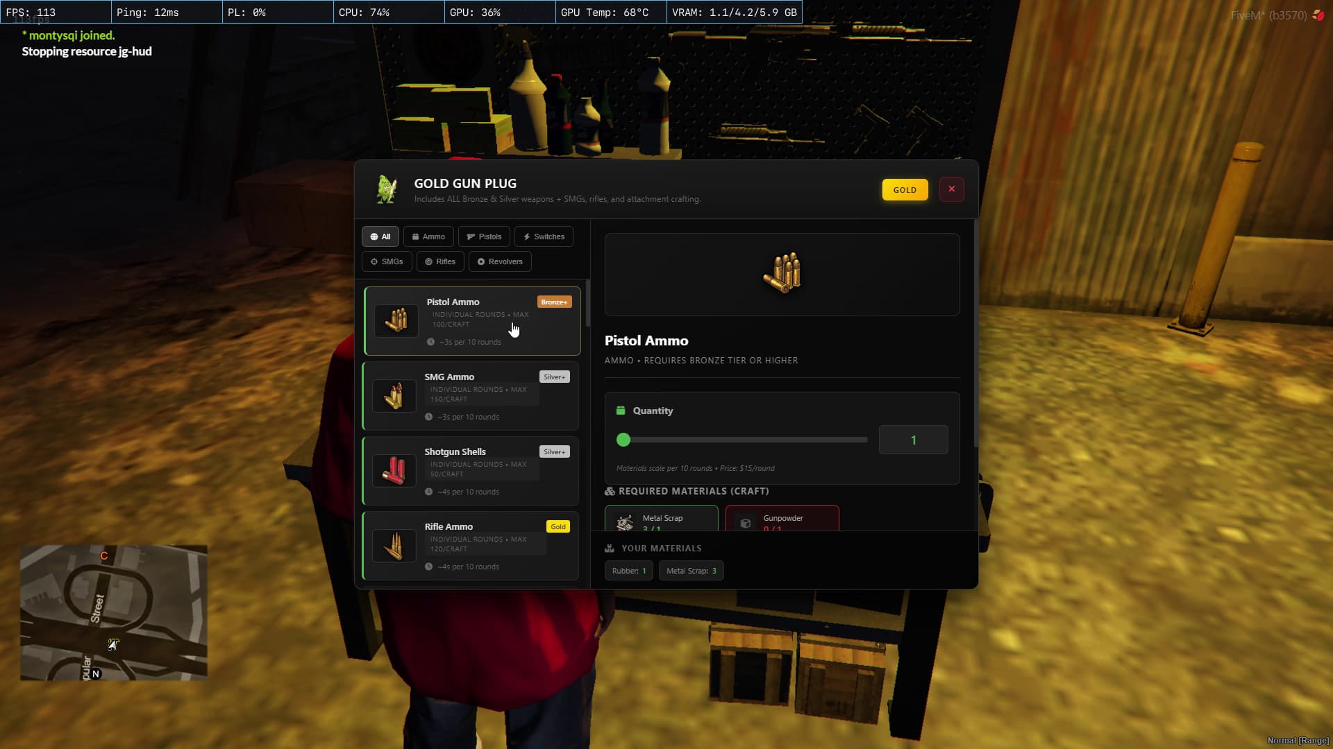 [PAID] Dank Gun Plug | Advanced Crafting Workbench System | QBCore ...