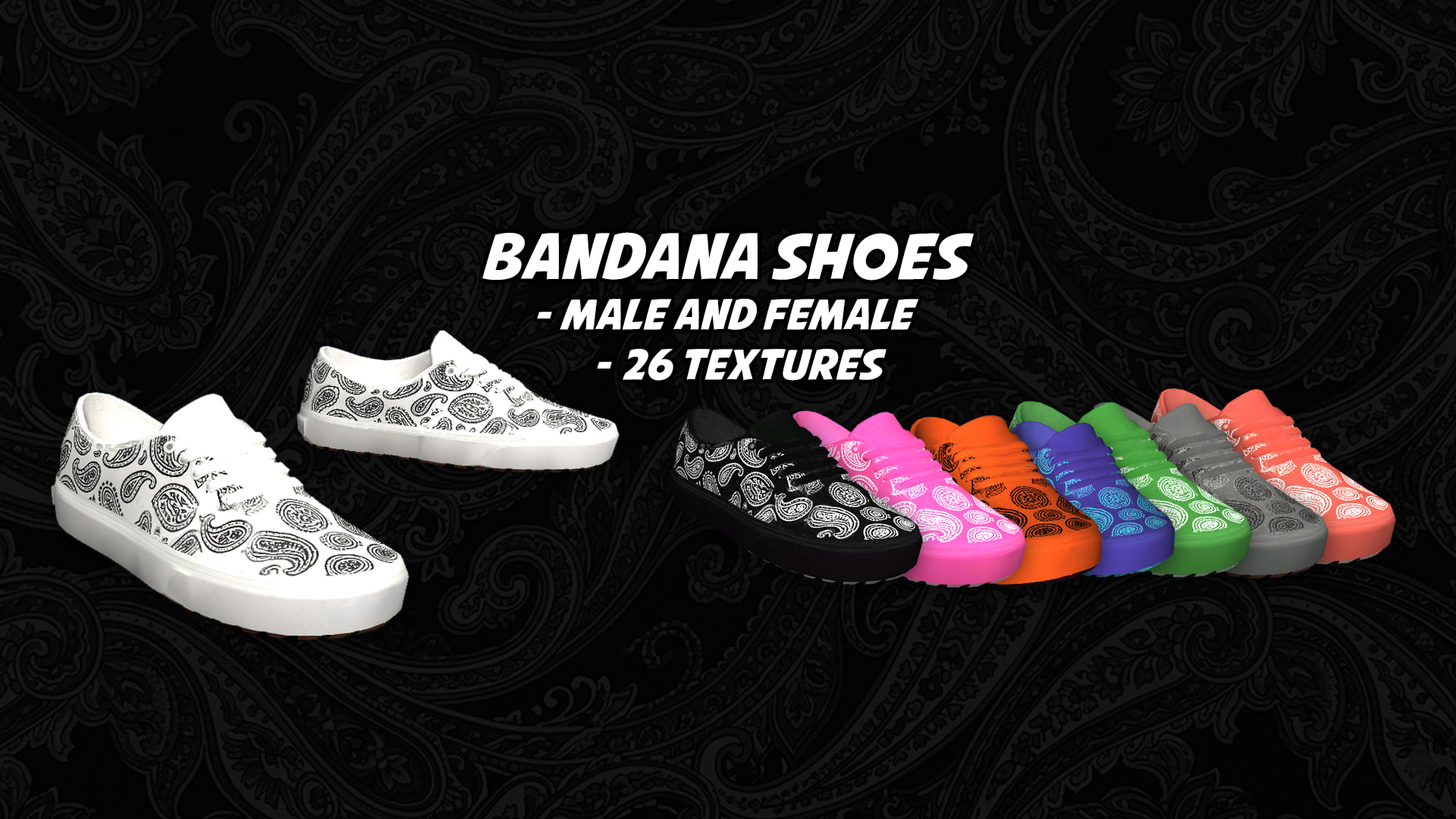 Bandana Shoes - Addon Clothing - FiveM Releases - Cfx.re Community