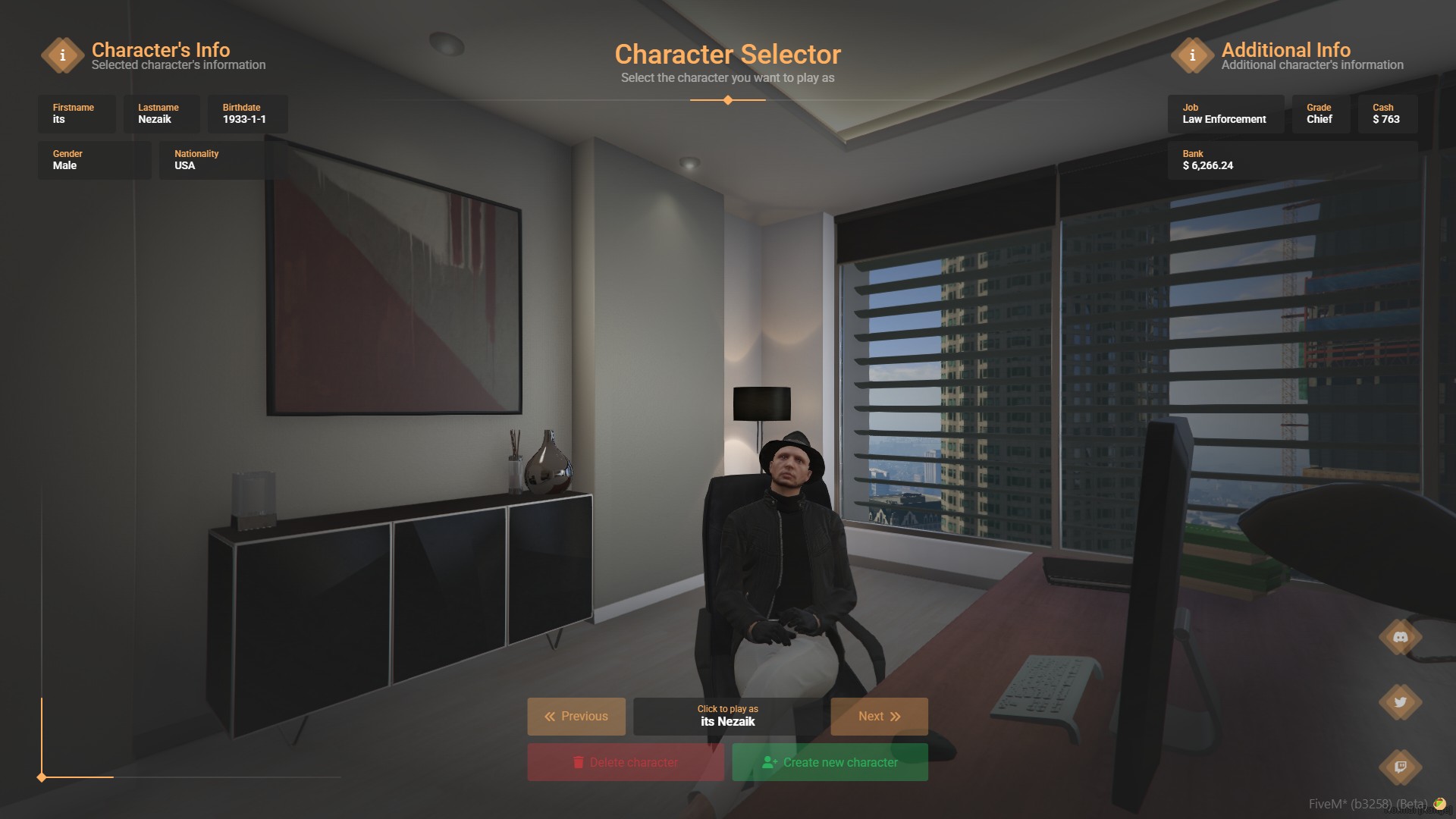 Multicharacter Script - Advanced All in one multicharacter + identity + spawn script - FiveM ...