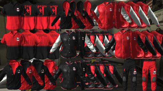 Ammunation Uniform Bundle for Male and Female [Lore Friendly] [Black ...