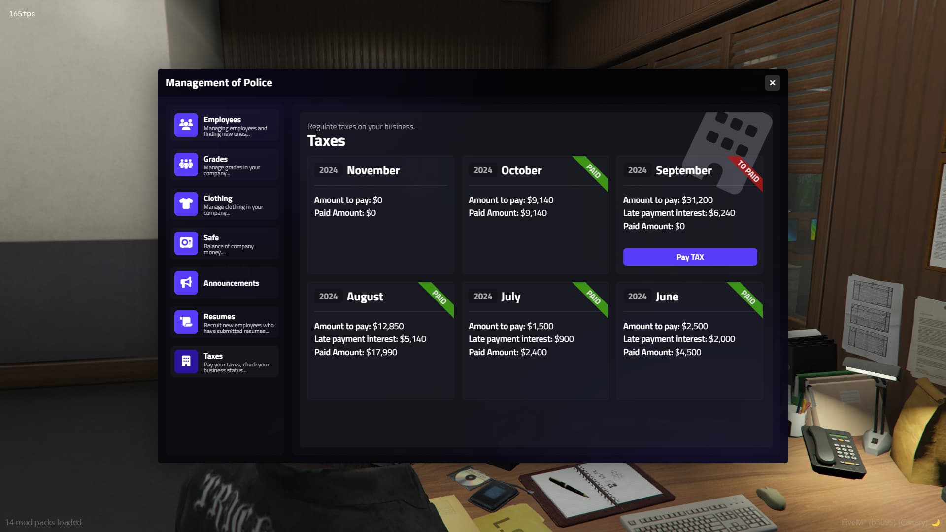 [ESX/QB/QBX] vms_bossmenu | Extensive system of Boss & Gang Menu ...