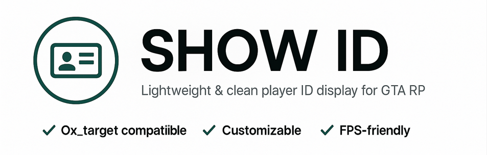 [ESX & Free] Script Show ID - Compatible with ox_target - FiveM ...