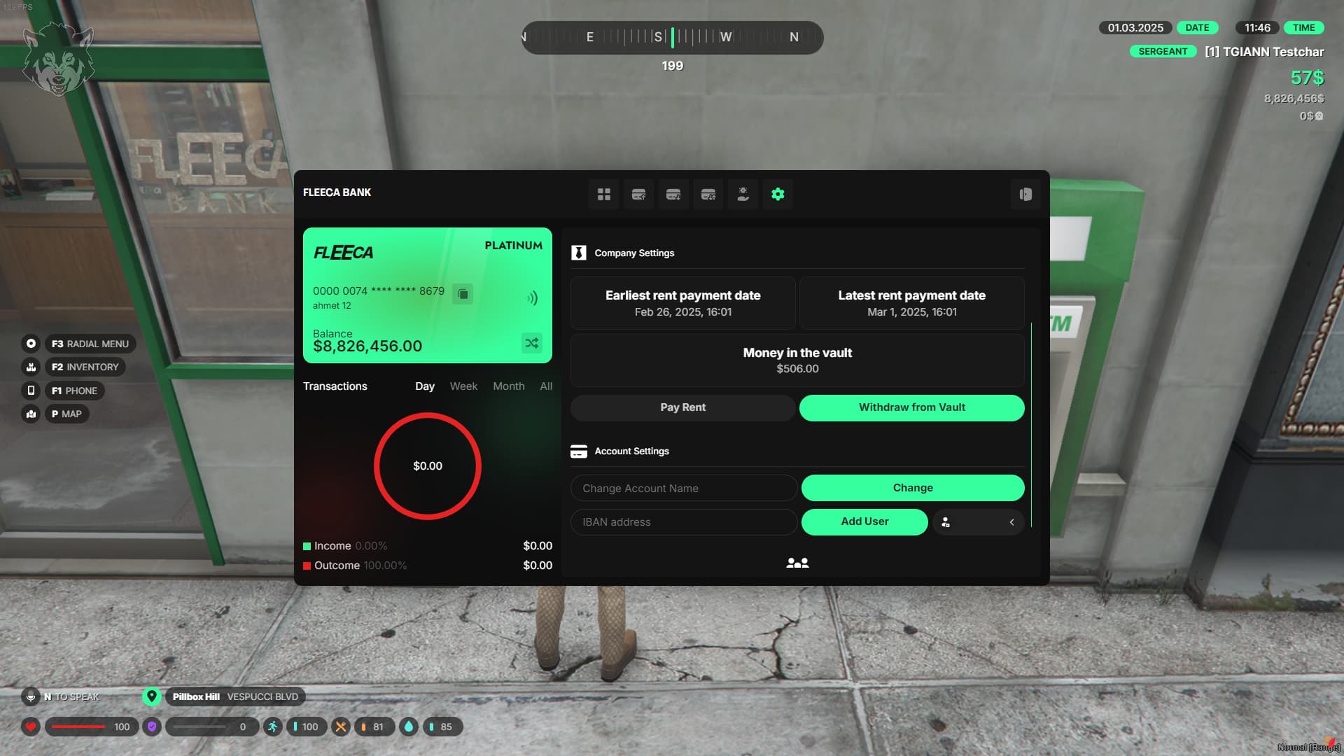 Bank (Multi-Accounts, Shared & Legal/Illegal Jobs) - FiveM Releases ...