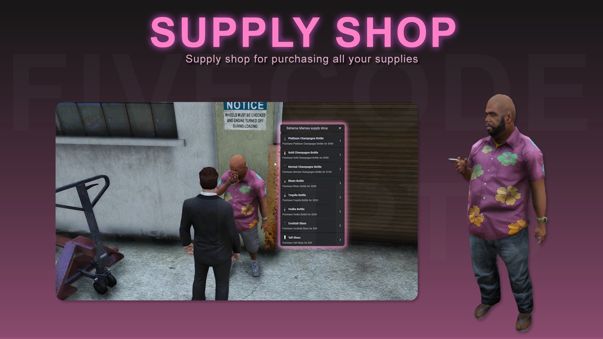 [PAID][ESX/QB/QBOX] Bahama Mamas Job - Advanced FiveM Job Script - FiveM Releases - Cfx.re Community