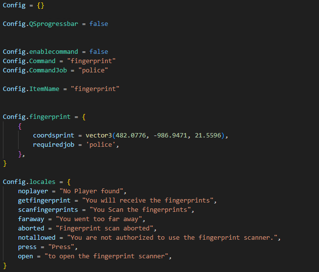 [PAID] [ESX] Fingerprint Scanner - FiveM Releases - Cfx.re Community