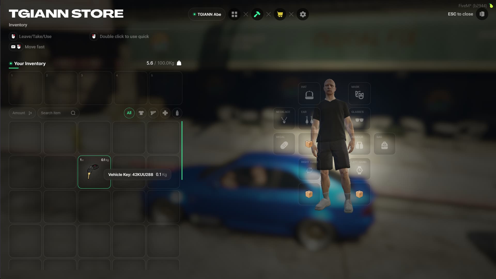 TGIANN Hotwire & Vehicle Key (Realistic) - FiveM Releases - Cfx.re Community