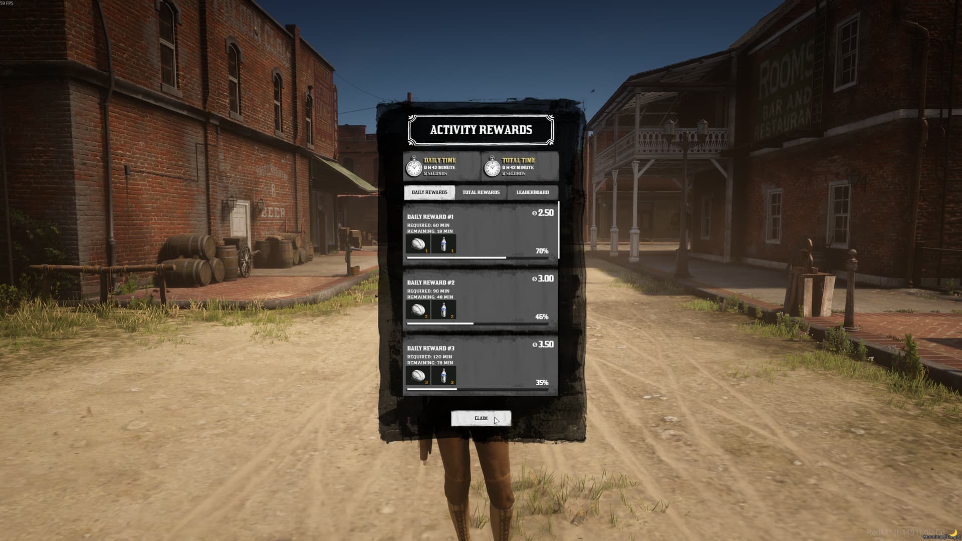 Pause Menu & Game Activity - RedM Releases - Cfx.re Community