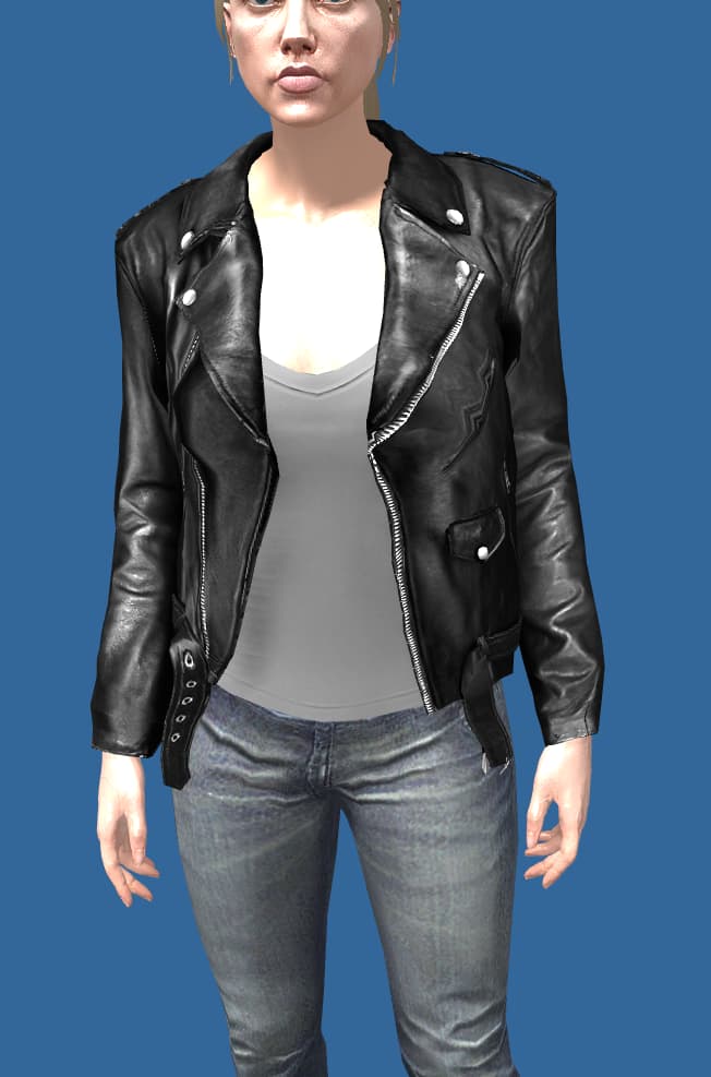 [PAID] [CLOTHING] Male and Female Biker Leather Jacket - FiveM Releases ...