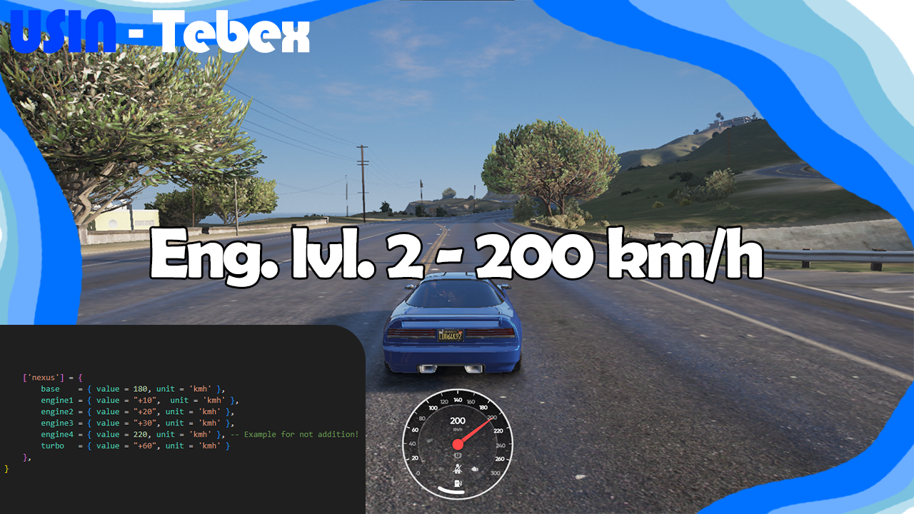 USIN | Advanced Speed Limiter [FREE | ESX & QB & QBX] - FiveM Releases ...