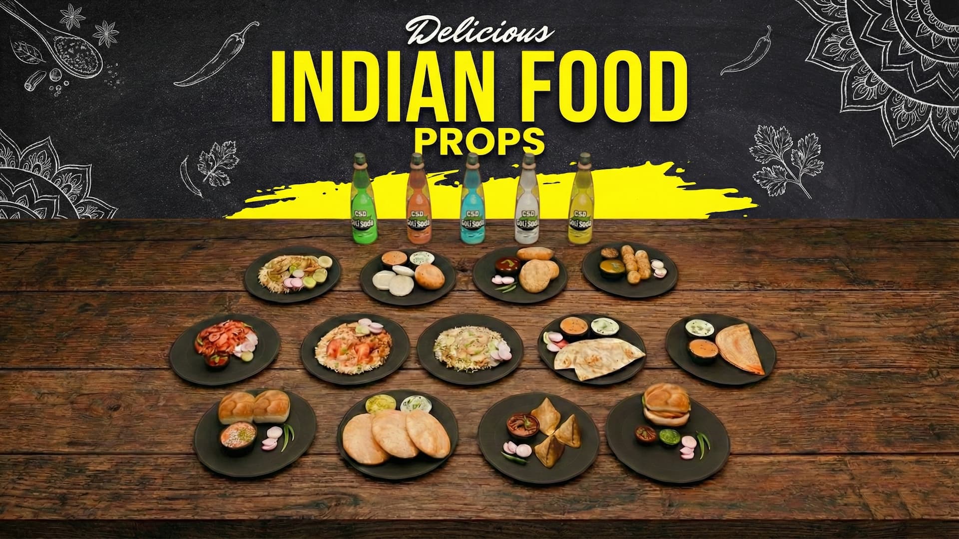 Indian Food & Drink Props - FiveM Releases - Cfx.re Community