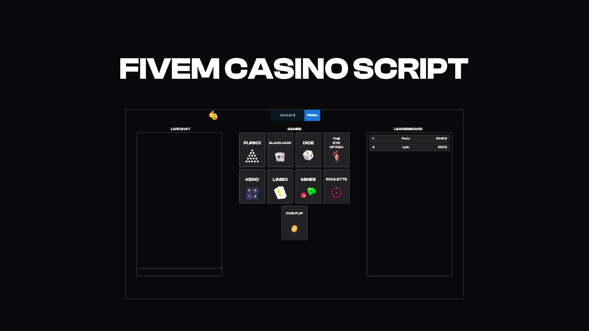 [ESX | QB | QBOX] FiveM Casino Script - FiveM Releases - Cfx.re Community