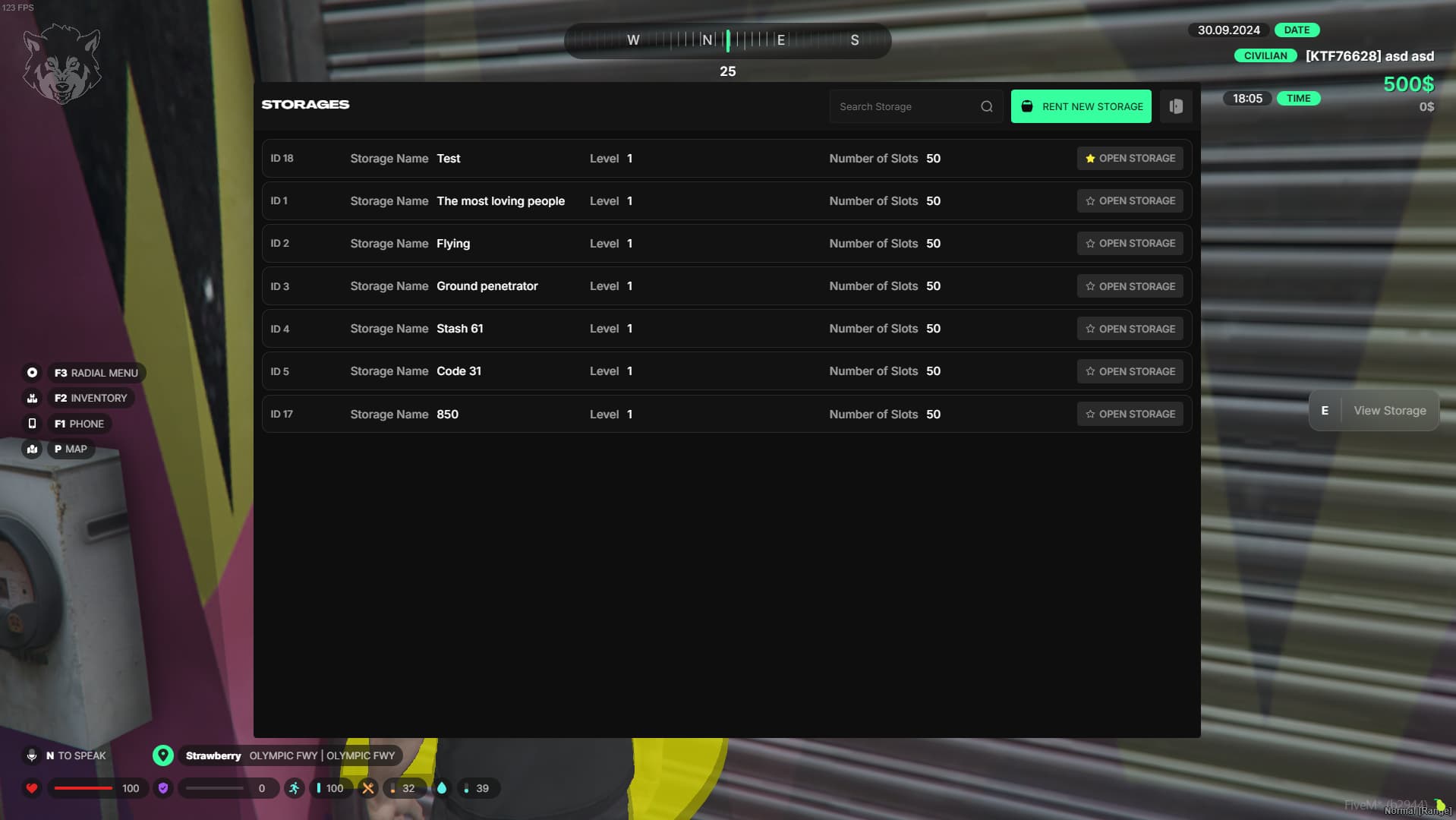 TGIANN Self Storage V2 (Rent&Upgrade Feature) - FiveM Search