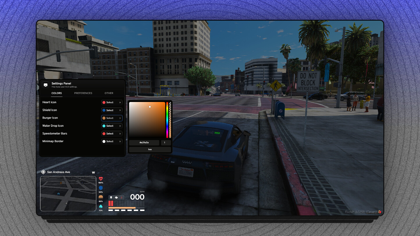 Scalable & Minimalistic HUD (Variant - T) - FiveM Releases - Cfx.re ...