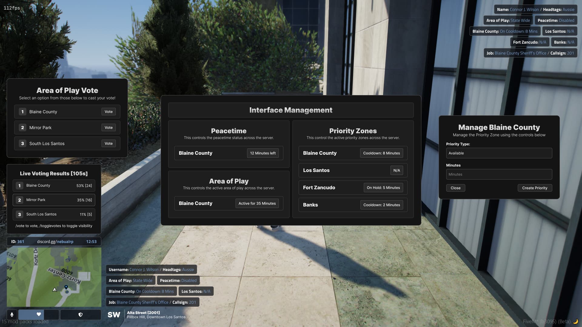 Advanced vMenu HUD - Nex HUD - FiveM Releases - Cfx.re Community