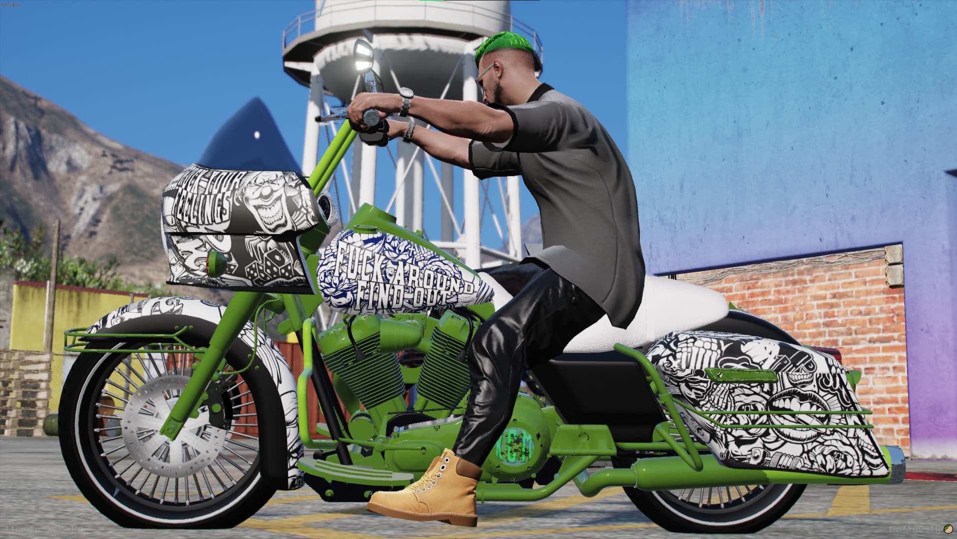 KCM Stunt-R FXR [PAID] [MOTORCYCLE] [CHOPPER] [CUSTOM] - FiveM Releases ...