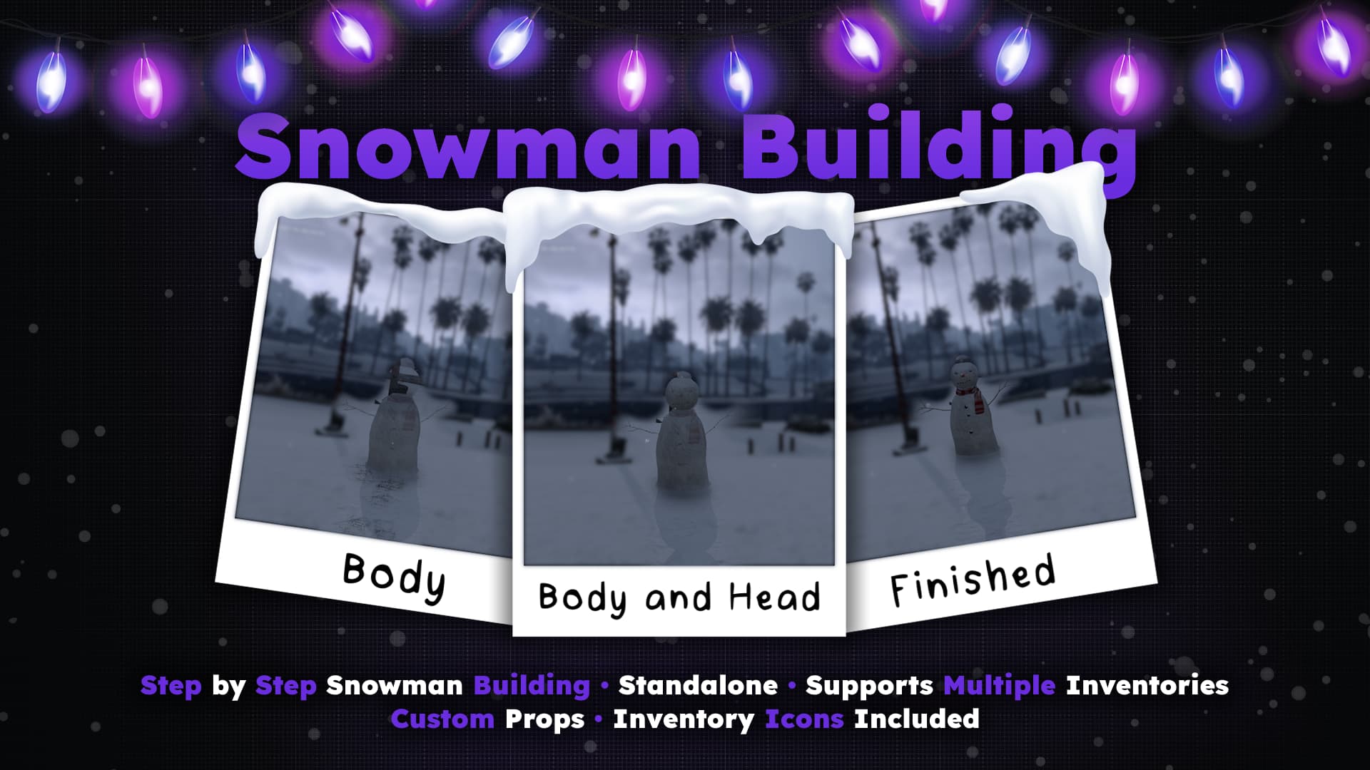 Christmas System - Claim rewards, build snowmen, share gifts & more! - FiveM Releases - Cfx.re ...