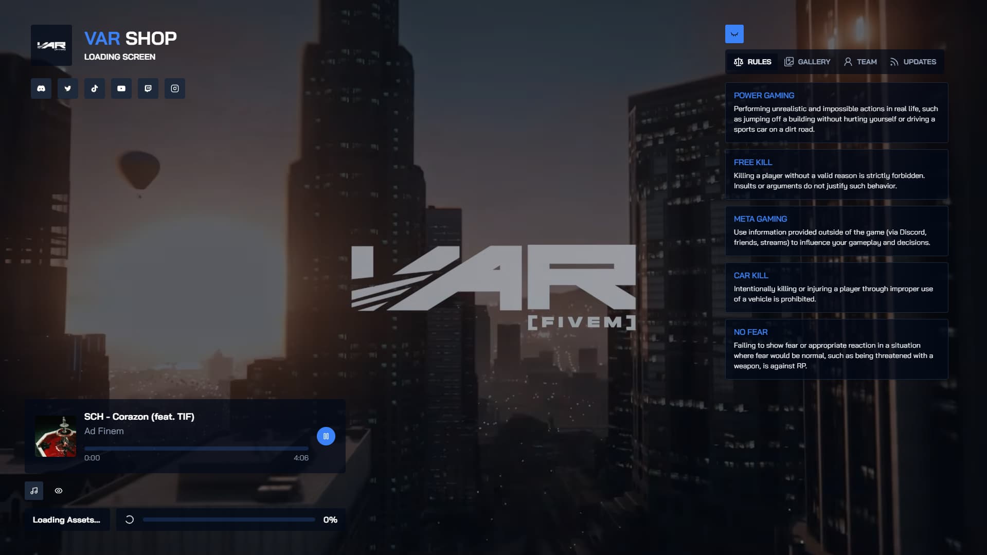 [PAID] [STANDALONE] - Design Loading Screen - FiveM Releases - Cfx.re ...