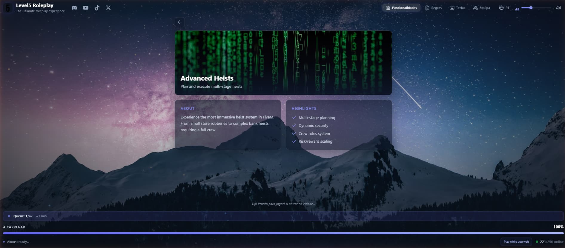 [PAID] [Standalone] Loading Screen -- Cinematic Intro, Glass UI, 8 ...