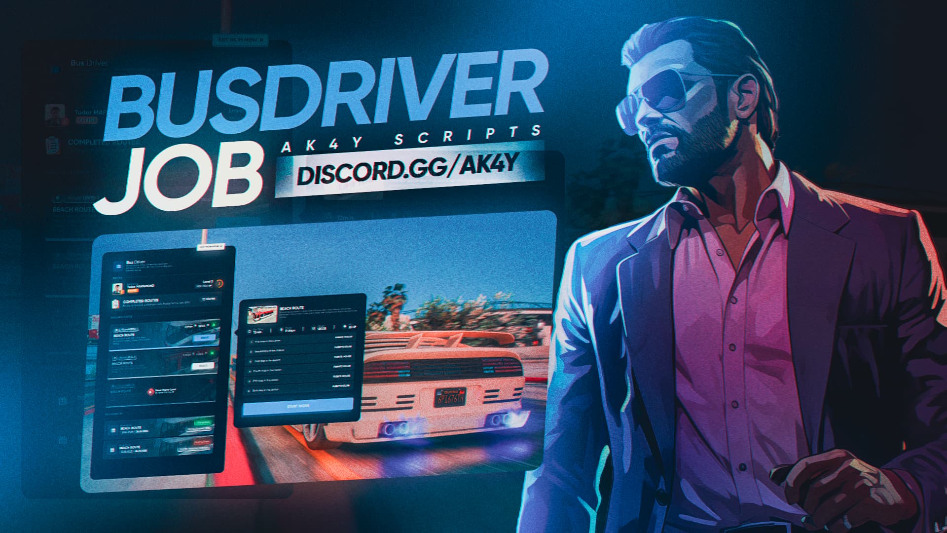 BUS Job Script with Level & Passenger Satisfaction [QB/QBOX/ESX] - FiveM Releases - Cfx.re Community