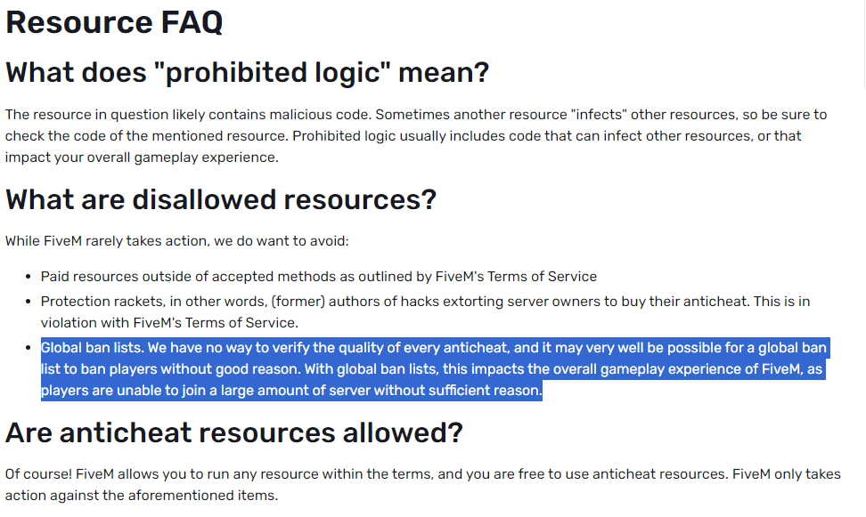 FINIAC permanent banning all servers i join (new player just trying ...