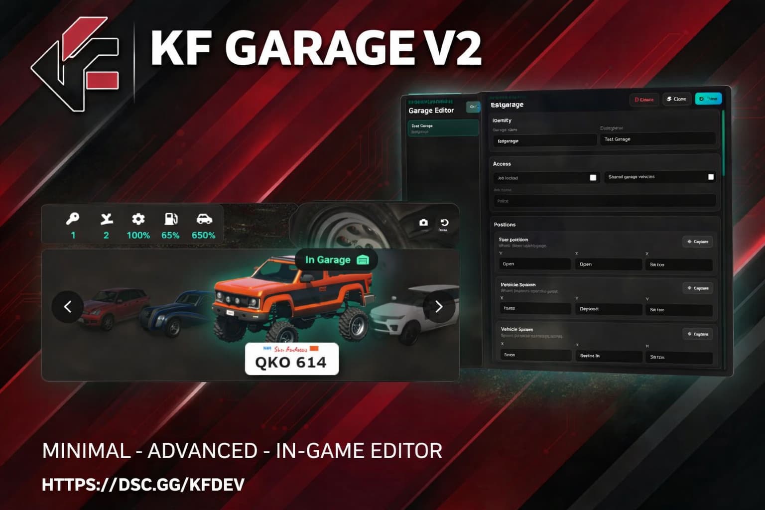 [ESX/QB/QBOX] Advanced Garage System V2 - FiveM Releases - Cfx.re Community