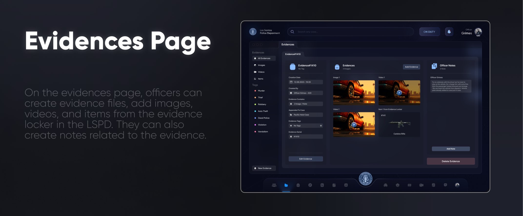 CodeM mMDT All In One (Most Detailed MDT) - FiveM Releases - Cfx.re ...