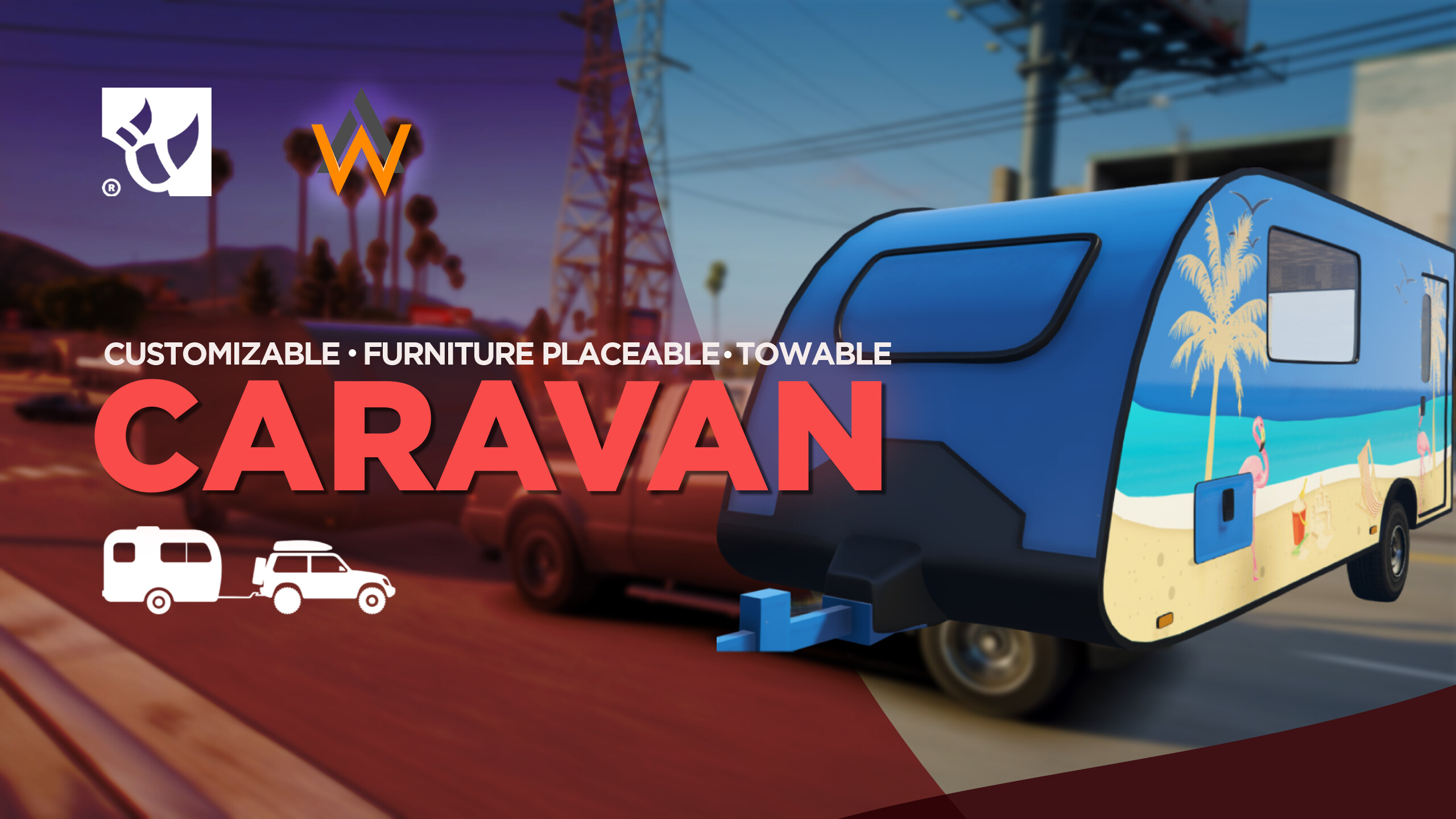Towable Caravan - Motor Home - FiveM Releases - Cfx.re Community