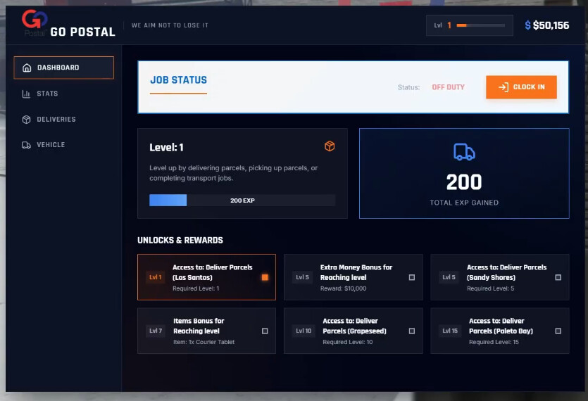 GoPostal Simulator - FiveM Releases - Cfx.re Community