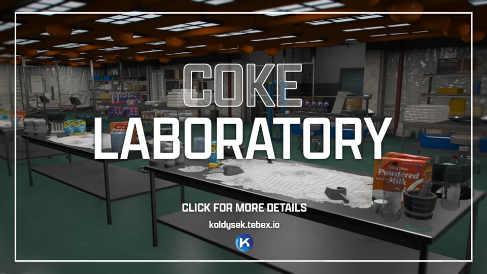 [PAID] Coke Laboratory MLO - FiveM Releases - Cfx.re Community