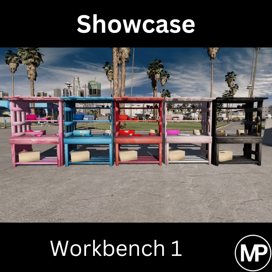 [NEW] Custom Workbench Props - FiveM Releases - Cfx.re Community