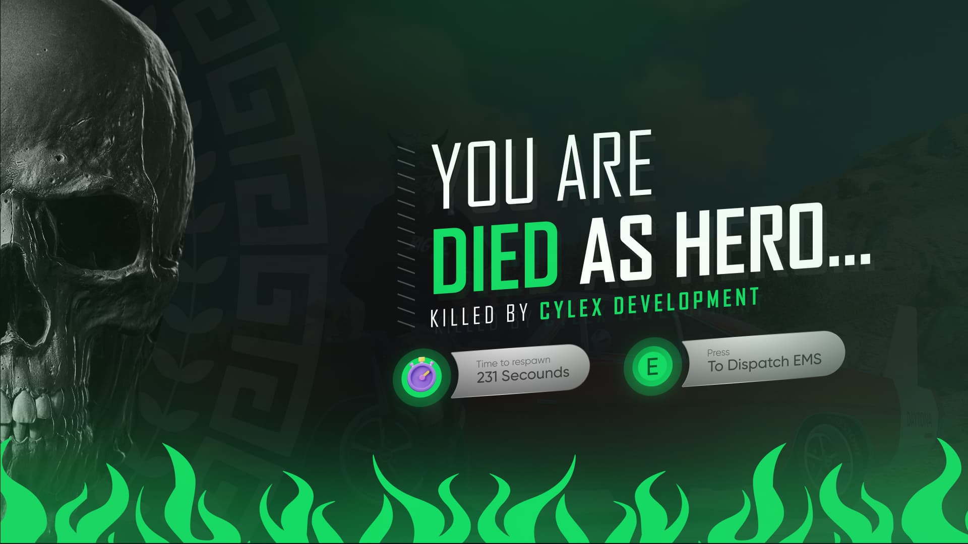 [PAID] [STANDALONE] Cylex DEATH SCREEN - FiveM Releases - Cfx.re Community