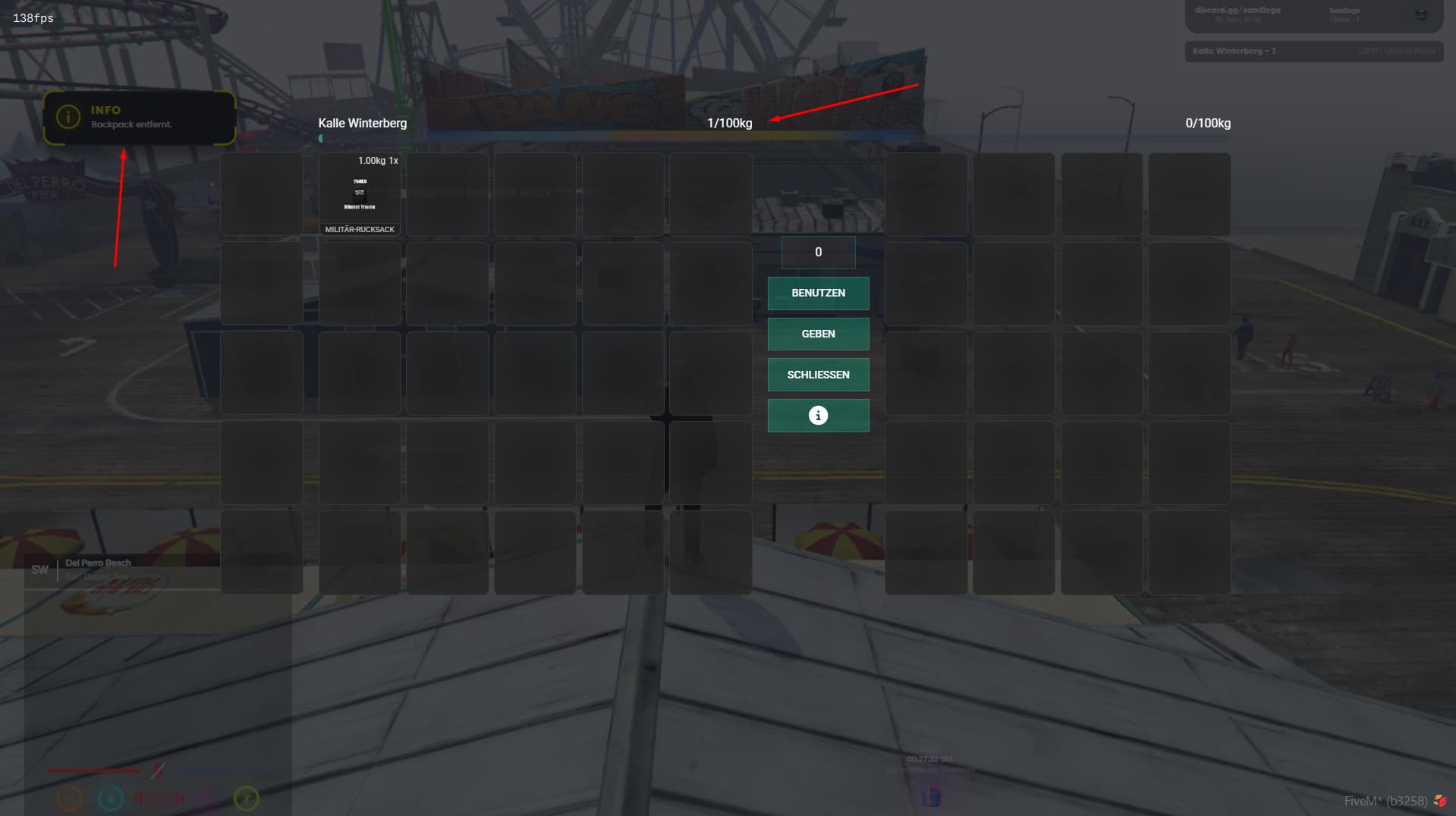 Dynamic Backpack System v2 – Ultimate Inventory Extension for FiveM ...