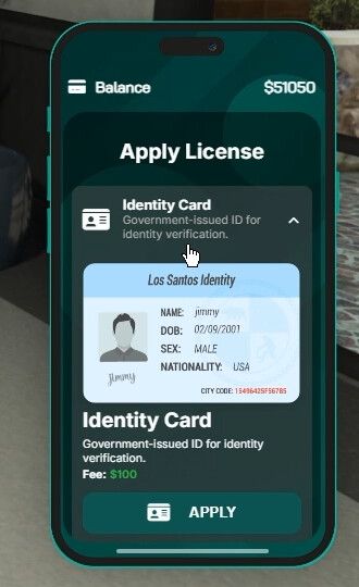 [Release] [ESX / QB / OX] ID Cards Script, Job Licenses & In Build MDT ...