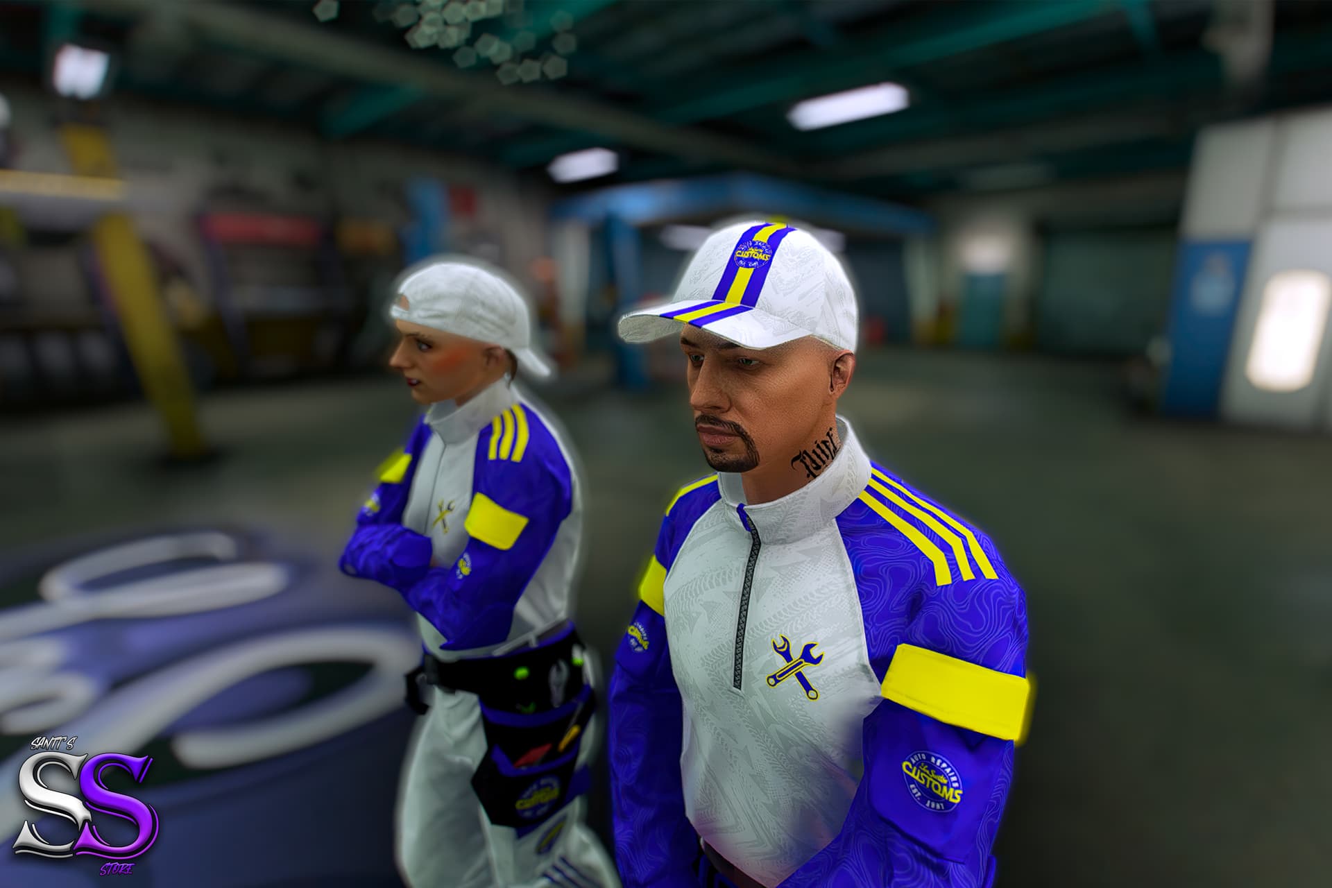 [CLOTHES] [ADDON] - Los Santos Customs Uniform V2 - FiveM Releases ...