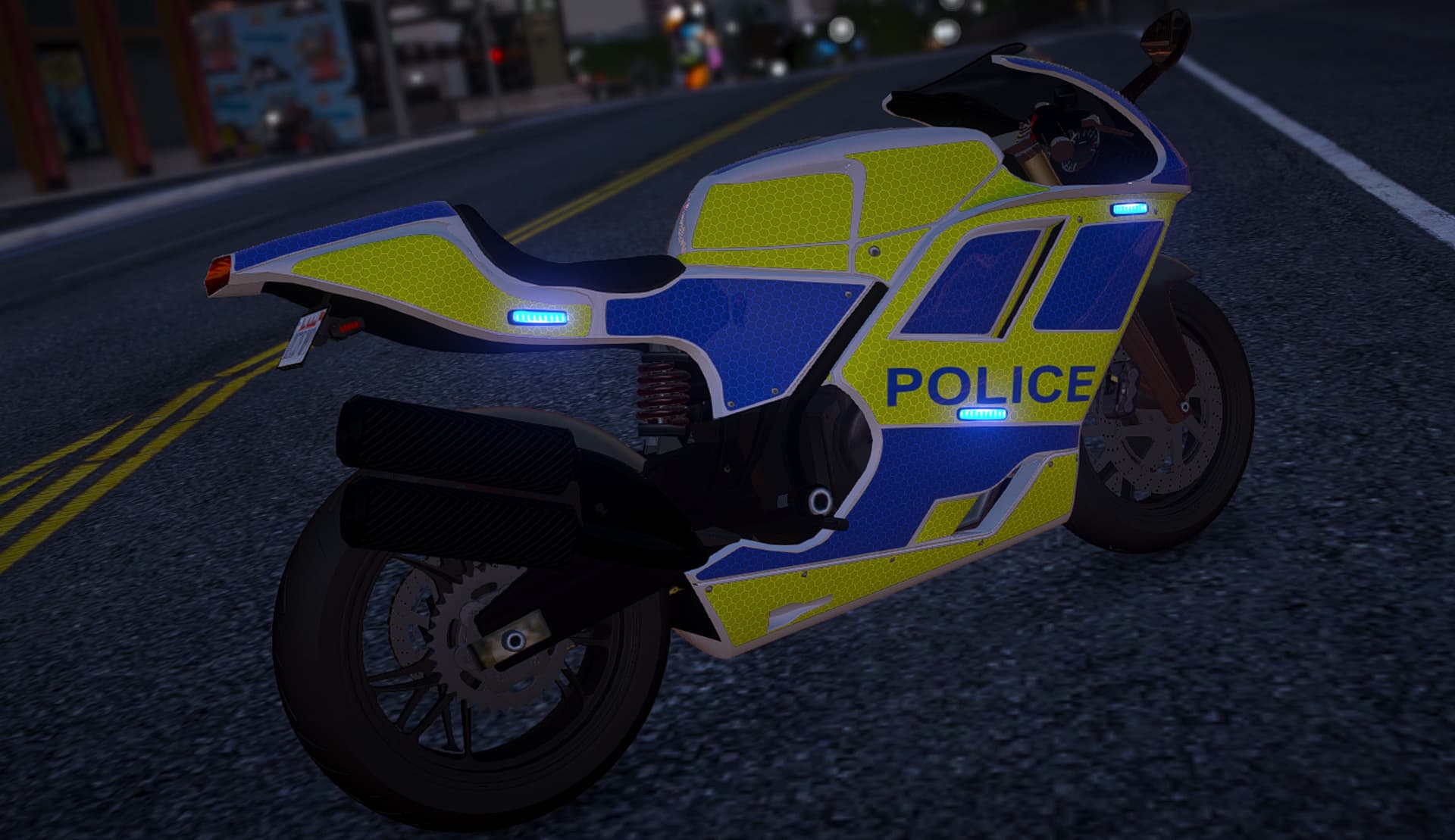 Bati Police Motorcycle Marked / Unmarked - Multi Use - ELS - FiveM ...