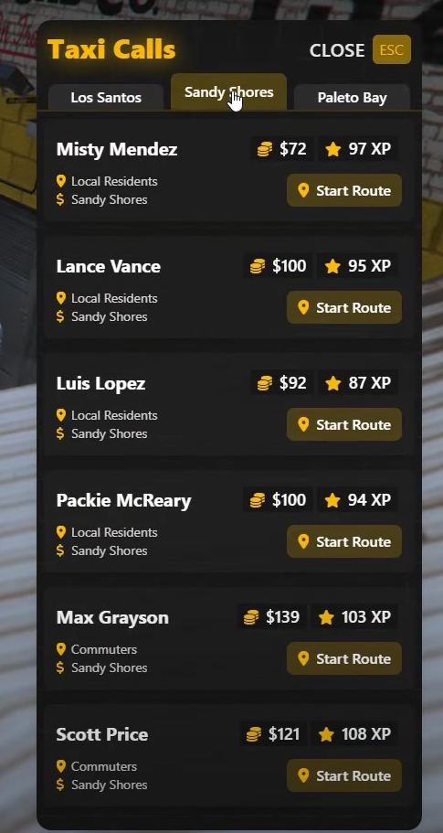 Advanced Taxi Job System | QB-Core, ESX, QBOX - FiveM Releases - Cfx.re ... Advanced Taxi Job System | QB-Core, ESX, QBOX - FiveM Releases - Cfx.re ...