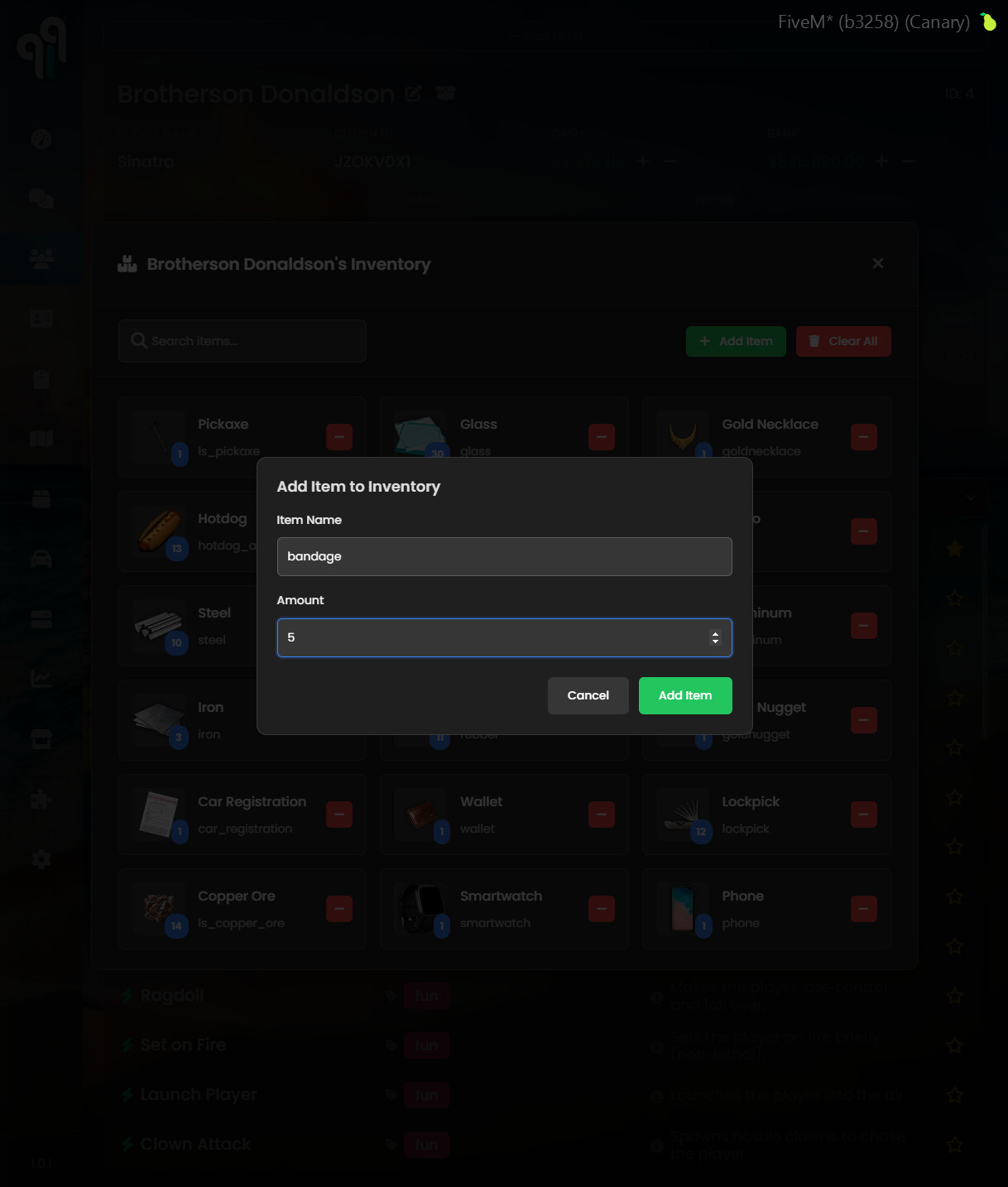 919ADMIN PRO - The Ultimate FiveM Admin Menu - FiveM Search