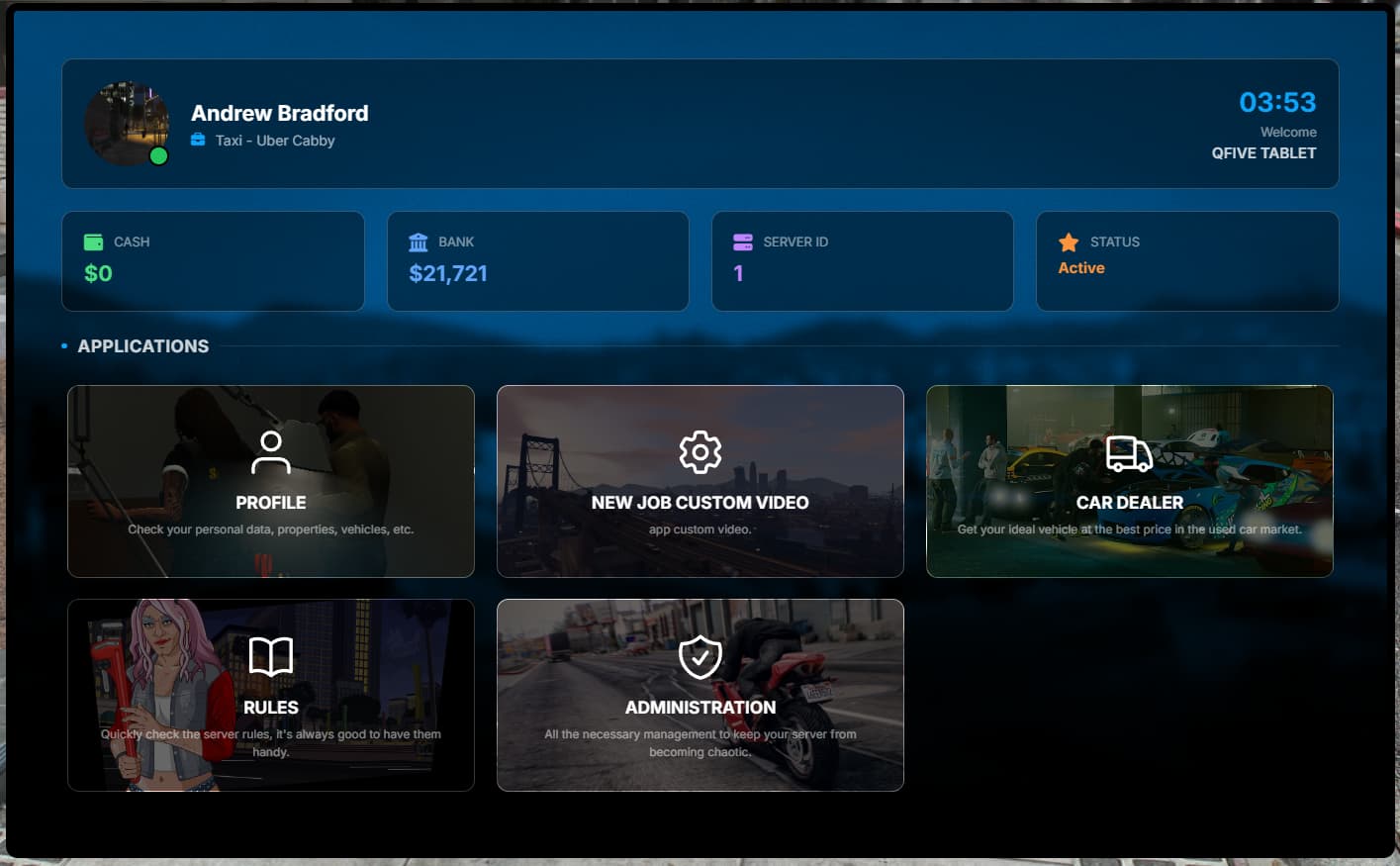 Advanced Tablet | All JOBS | Police • EMS • Business • Custom Jobs ...