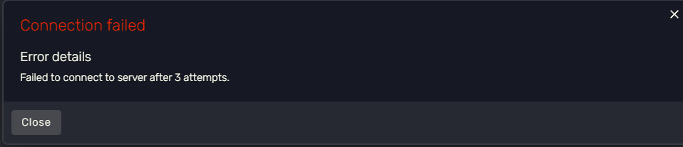 Cannot connect to ANY fiveM server after internet went out - FiveM ...