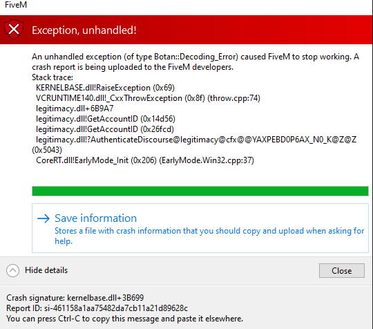 Fivem Crashed After Update - FiveM Client Support - Cfx.re Community