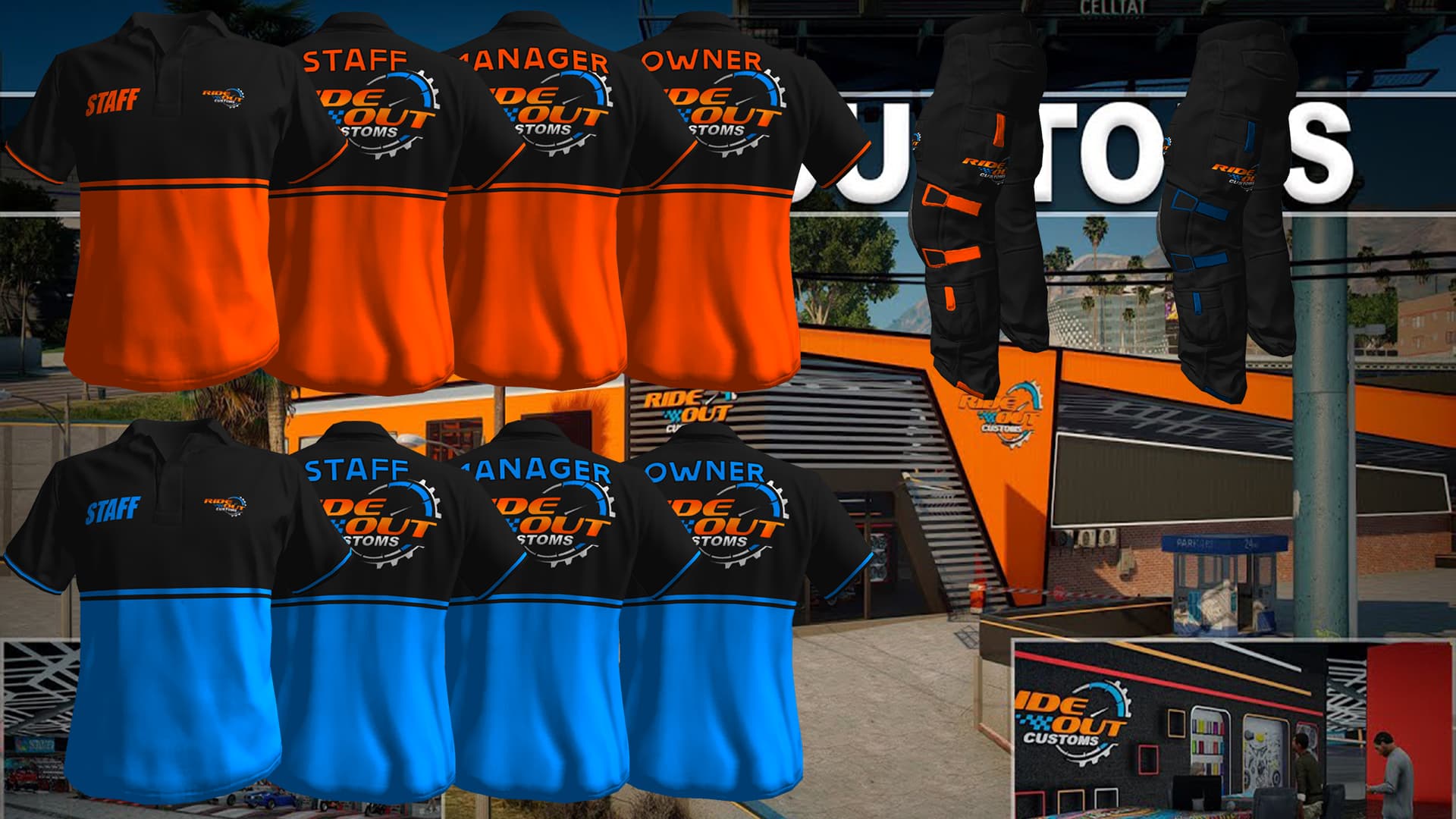 Ride Out Customs Uniform for Male and Female - FiveM Releases - Cfx.re Community