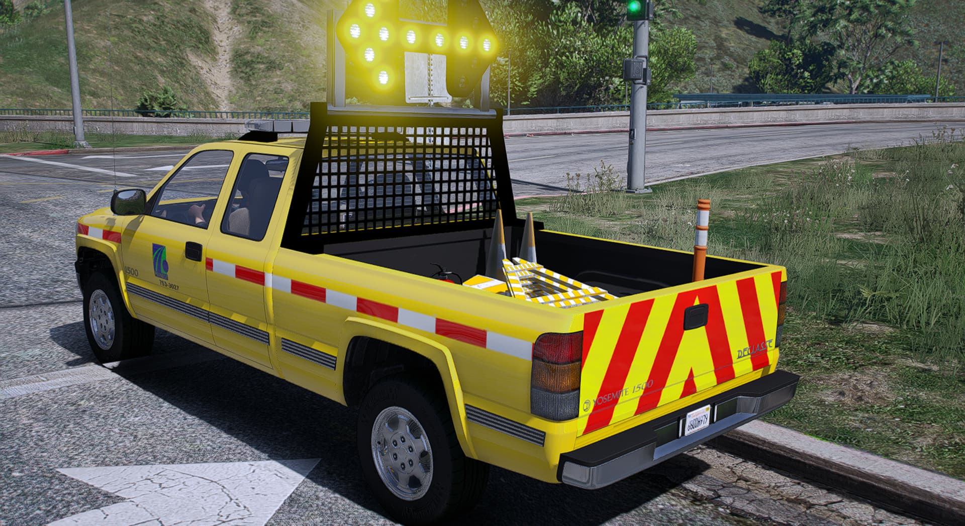 Yosemite 1500 Traffic Control | Animated Sign Board | [ PENNDOT/SADOT ...