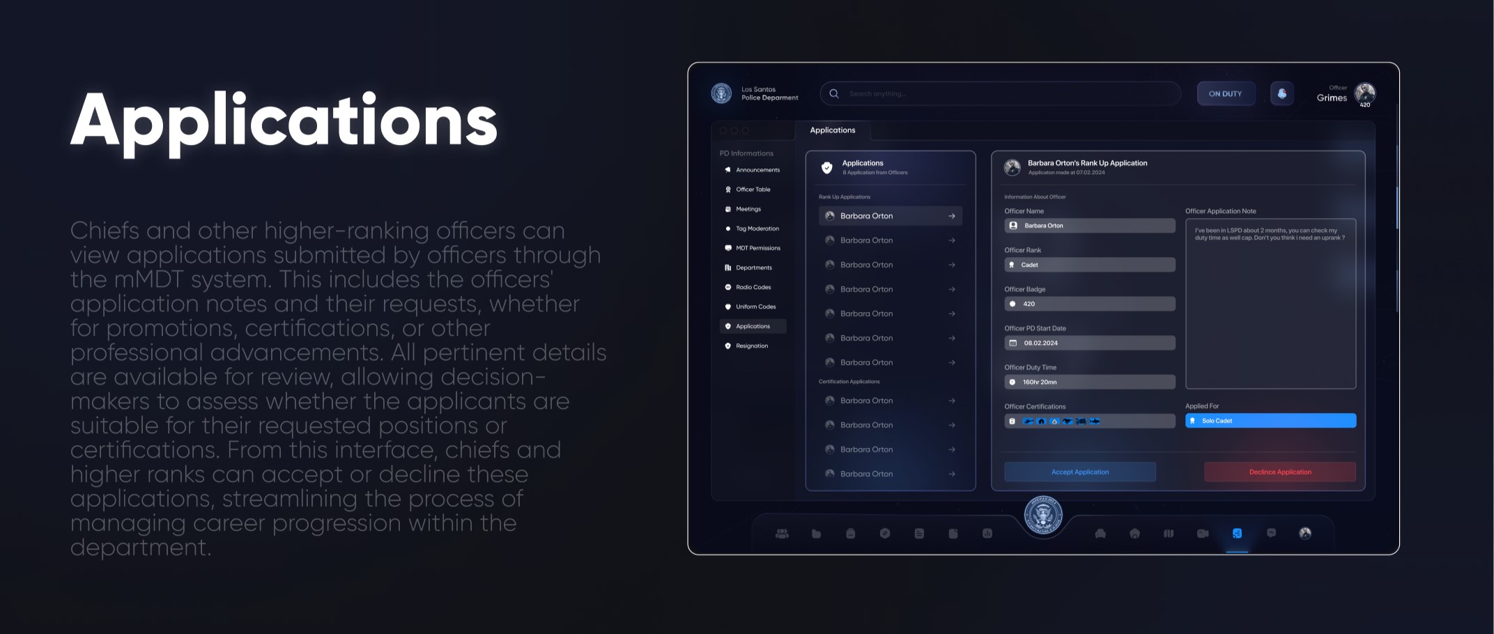 CodeM mMDT All In One (Most Detailed MDT) - FiveM Releases - Cfx.re ...