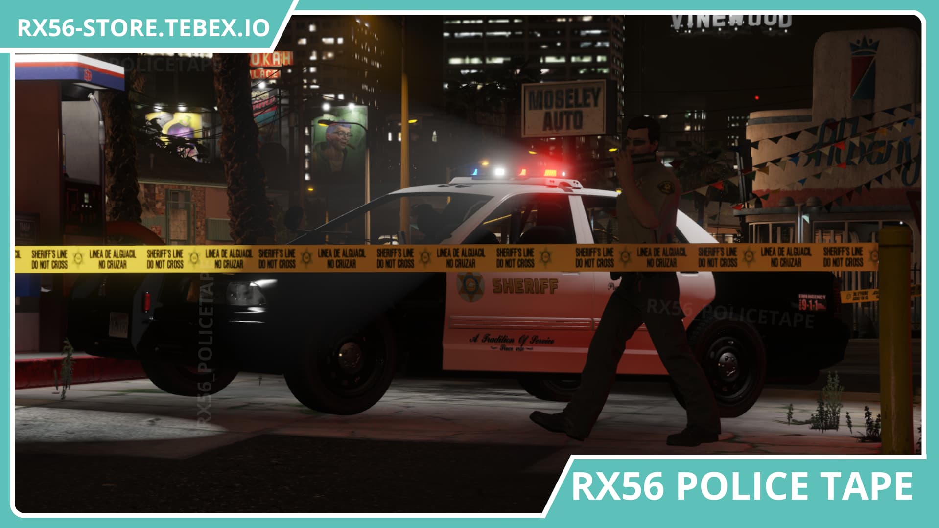 Police Tape / Crime Line script [ESX/QB/STANDLONE] (PERSISTENT) - FiveM ...