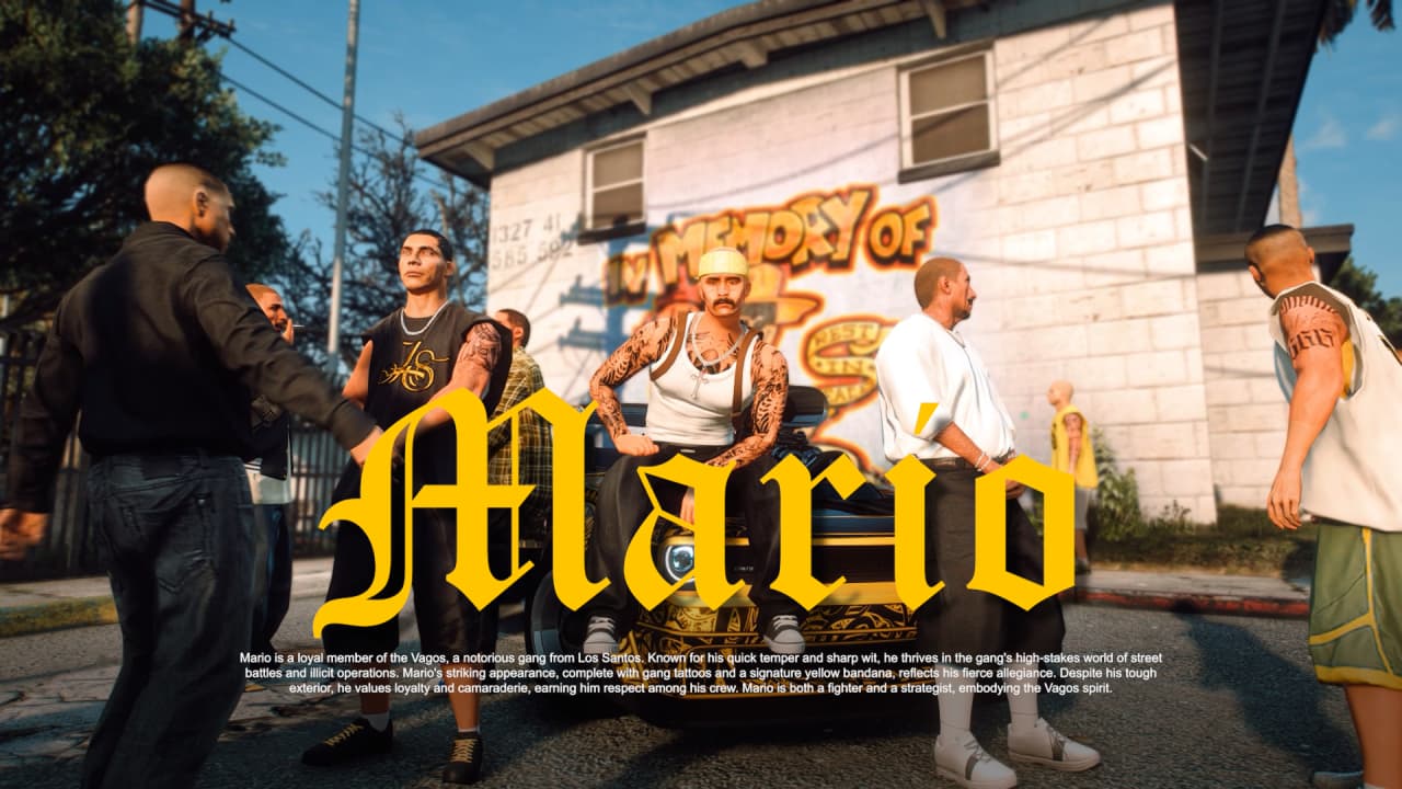 [PED] Mario - Custom Ped - FiveM Releases - Cfx.re Community