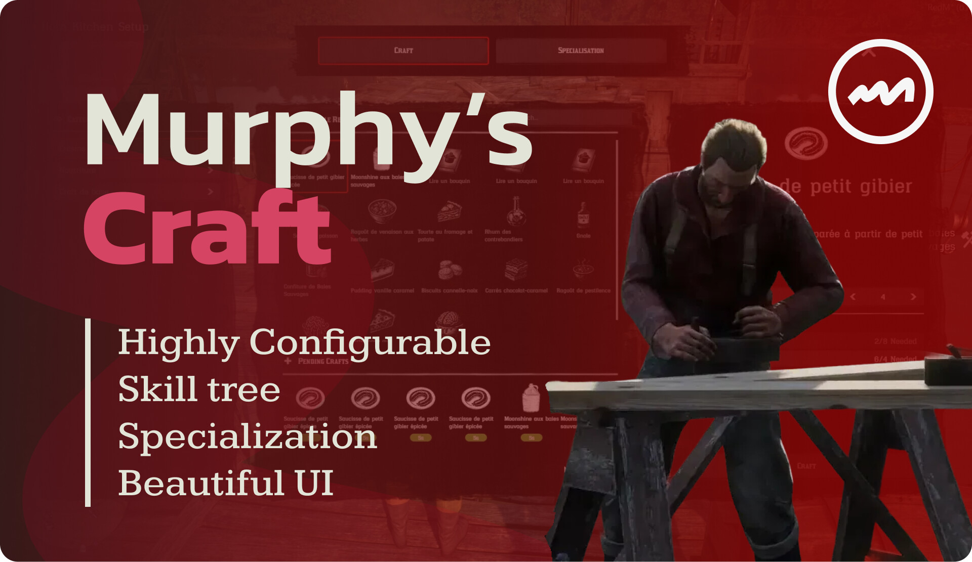 [Paid] Murphy’s Craft | XP & Leveling System [ANY FRAMEWORK] - RedM ...